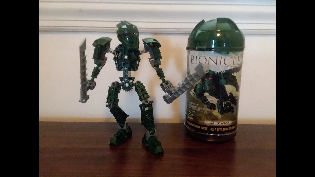 Lego Bionicle Toa Matau Review! 8605 (2004) - YouTube
