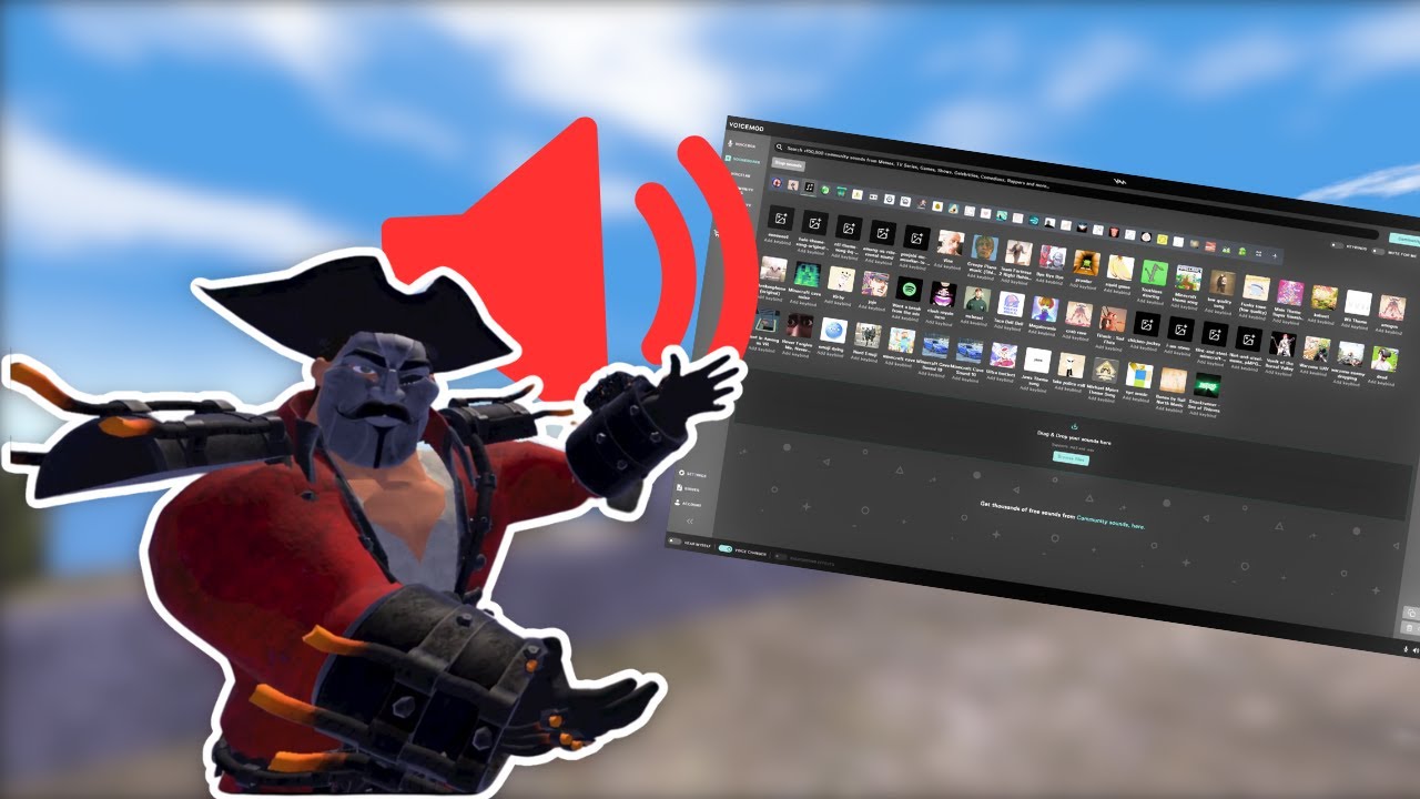 Using a SOUNDBOARD to TROLL players🤣 | Sail vr - YouTube