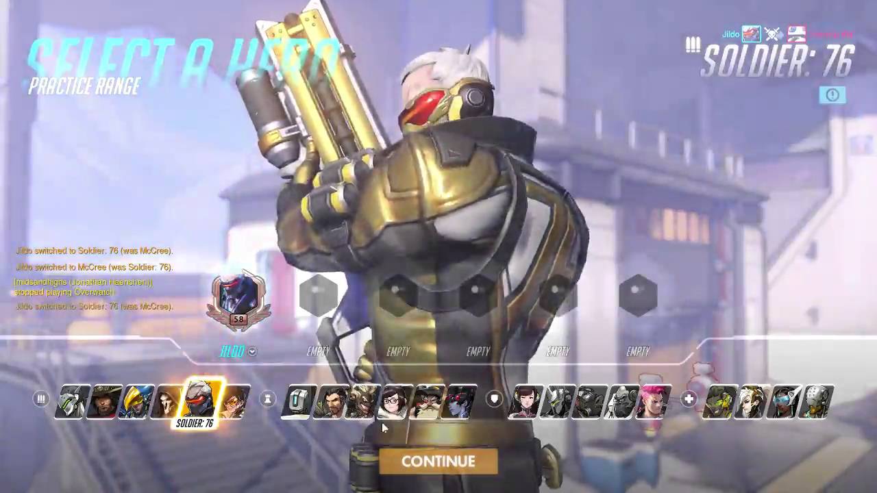 Overwatch Hit Scan Warm Up - YouTube