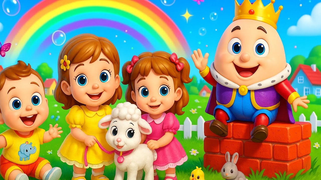 Mary Had A Little Lamb + Humpty Dumpty & More Nursery Rhymes & Kids ...