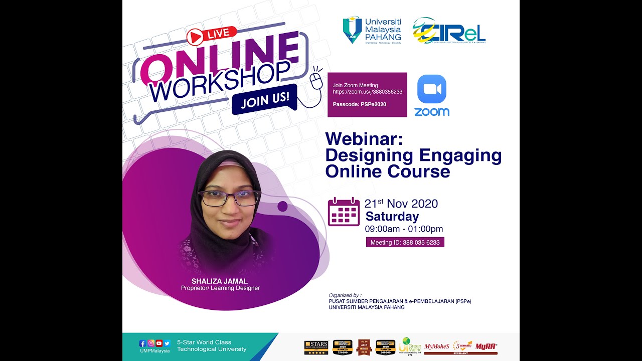 DESIGNING ENGAGING ONLINE COURSE - YouTube