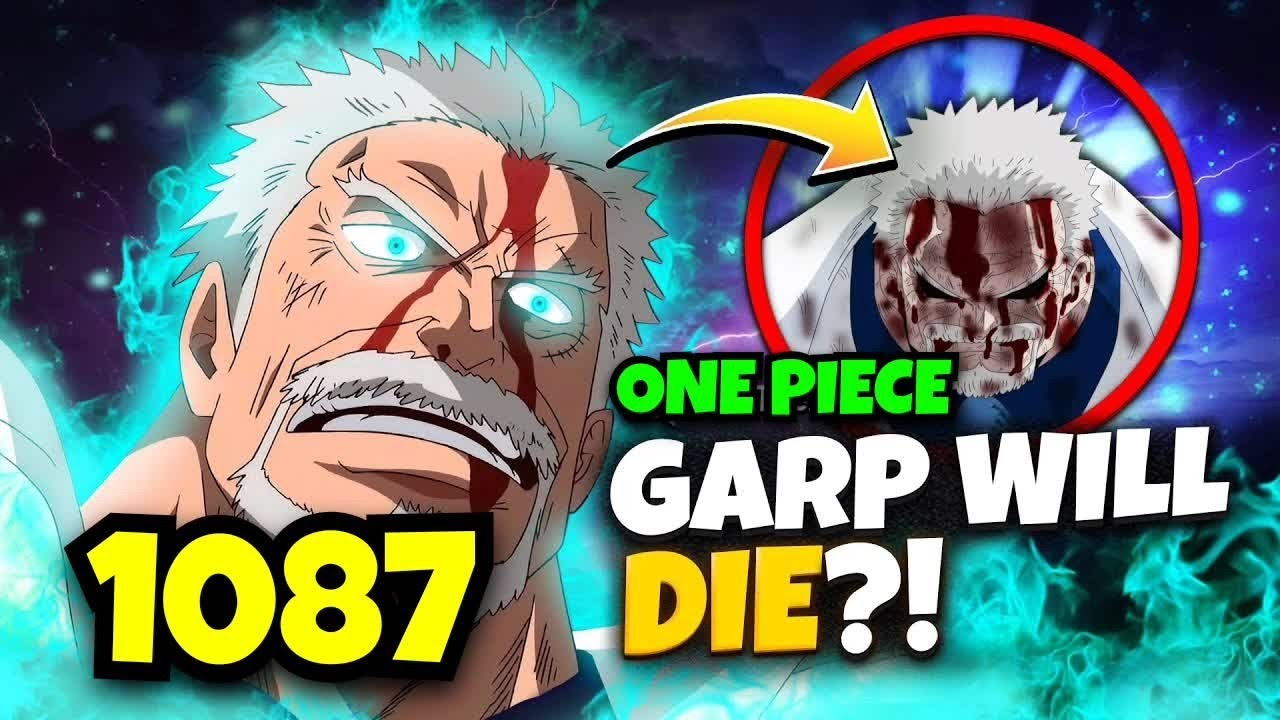 Garp is dead 😭 | One Piece Chapter 1087 Explained in hindi - YouTube