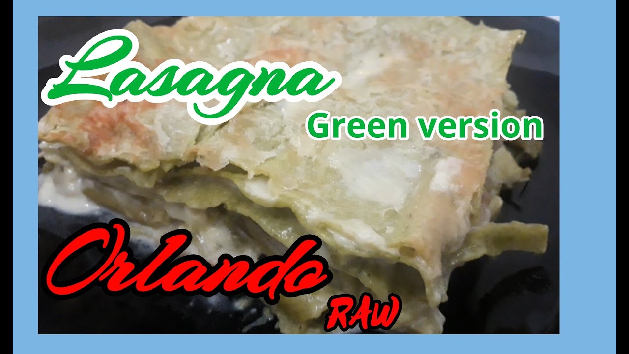 LASAGNA VERDE RECIPE Learn how to make a Green Lasagna - YouTube