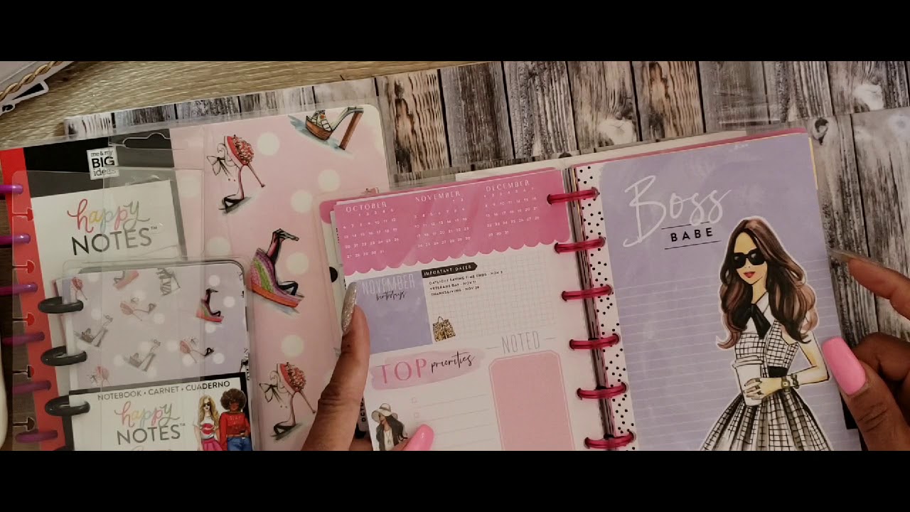 Rongrong Devoe x Happy planner flip thru - YouTube