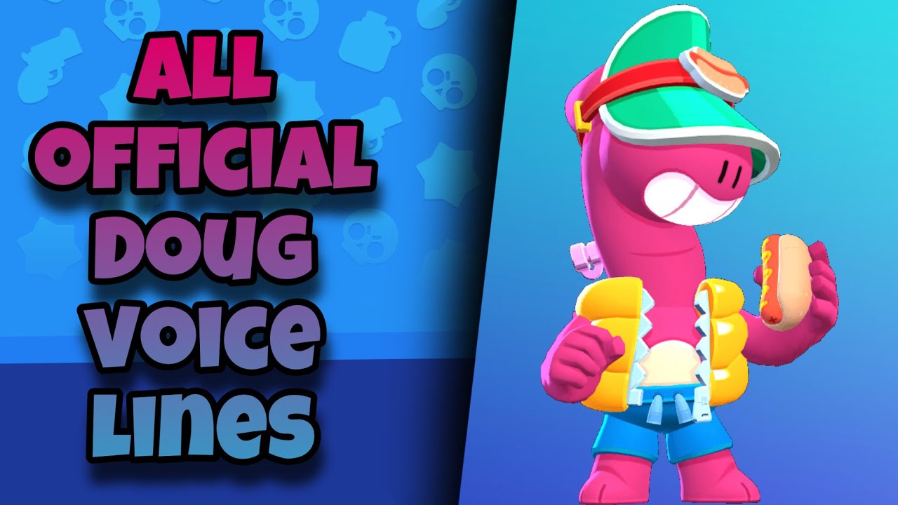 Doug Voice Lines | Brawl Stars - YouTube