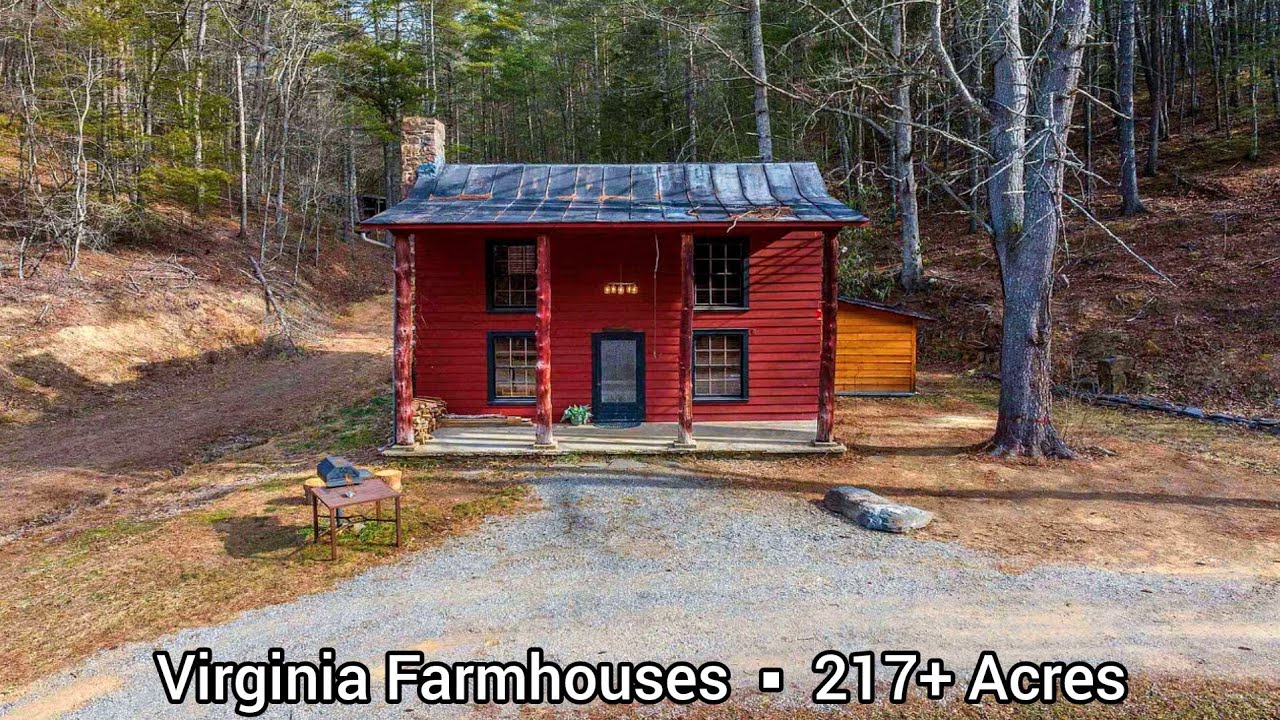 Virginia Farmhouse For Sale | 217 Acres | Virginia Land For Sale |River ...