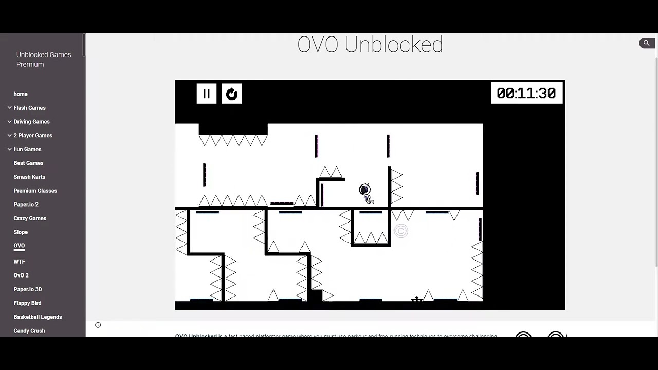 OVO game ( How to beat level 45 ) - YouTube