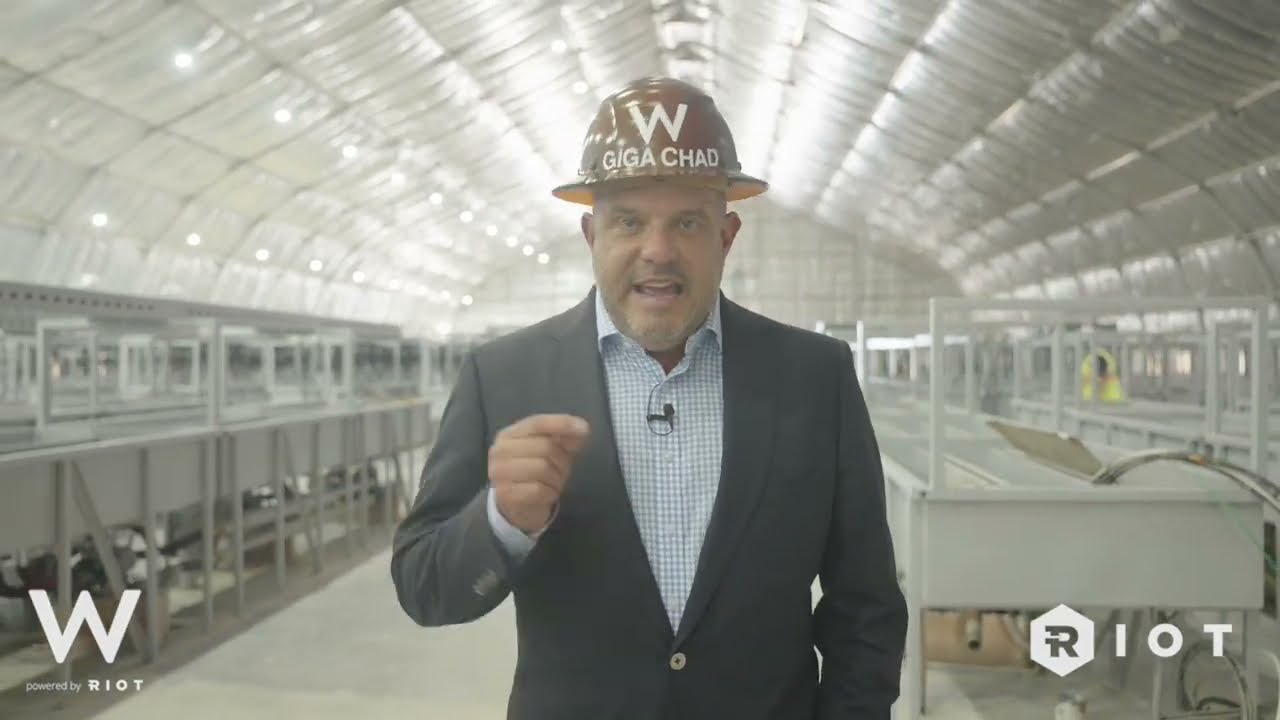 The Value of Riot Blockchain | Rural America | Rockdale, Texas - YouTube