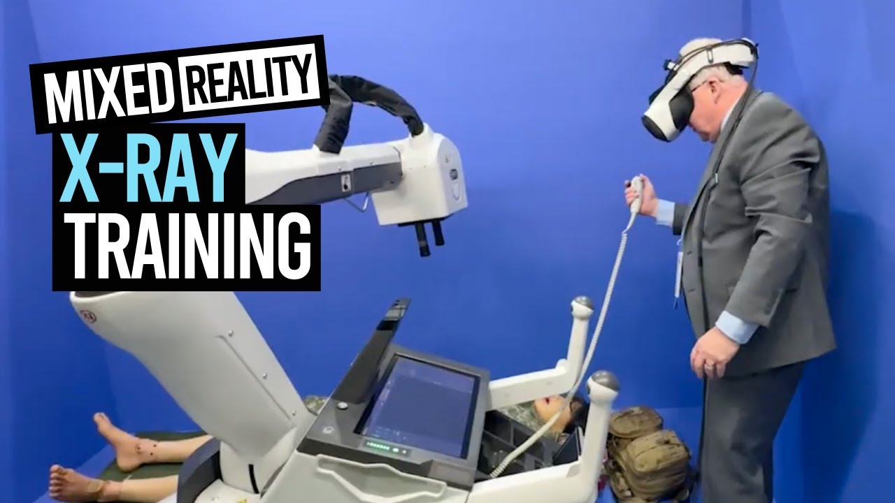 Portable X-Ray with Micro-X Rover in BlueRoom Mixed Reality Simulator ...