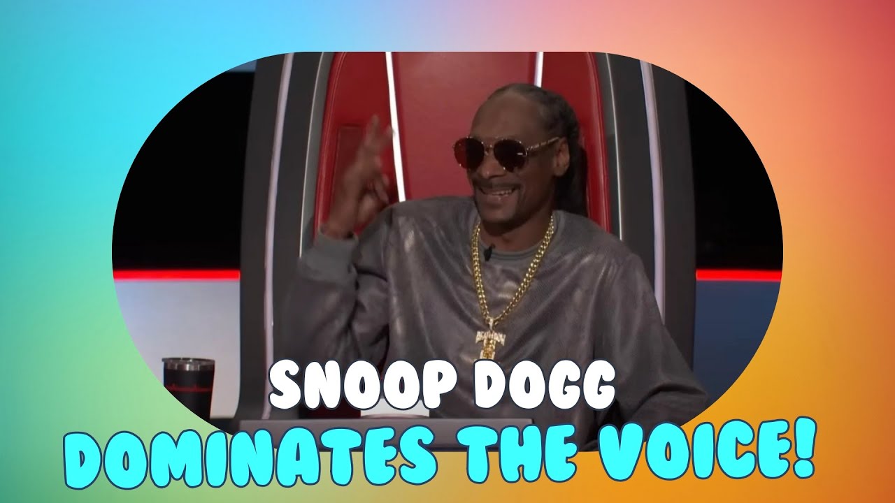 Snoop Dogg Steals the Show on The Voice: Michael Bublé's Struggles ...