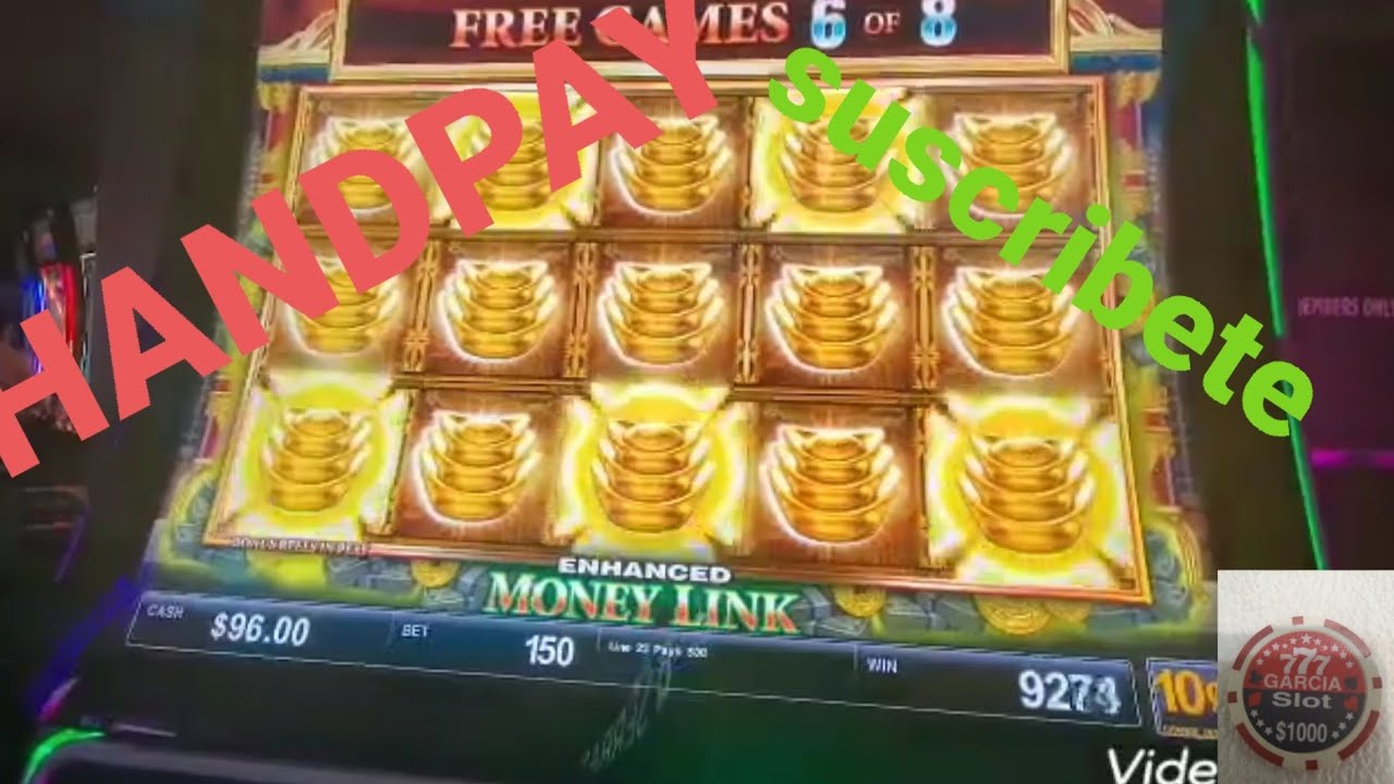 THE GREAT IMMORTALS ENHCED HANDPAY $15BET MONEY LINK SLOT MACHINE - YouTube