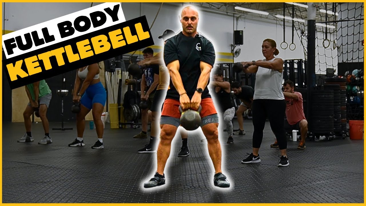 Full-Body Kettlebell Circuit: 15-Minutes of Intense Training! - YouTube