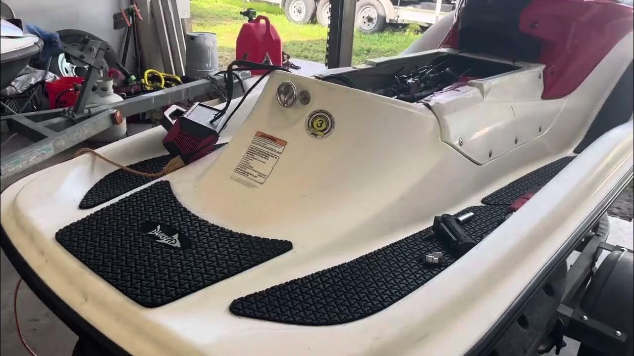 Will these 19 year old Honda aquatrax turbo Jetski’s run!? - YouTube