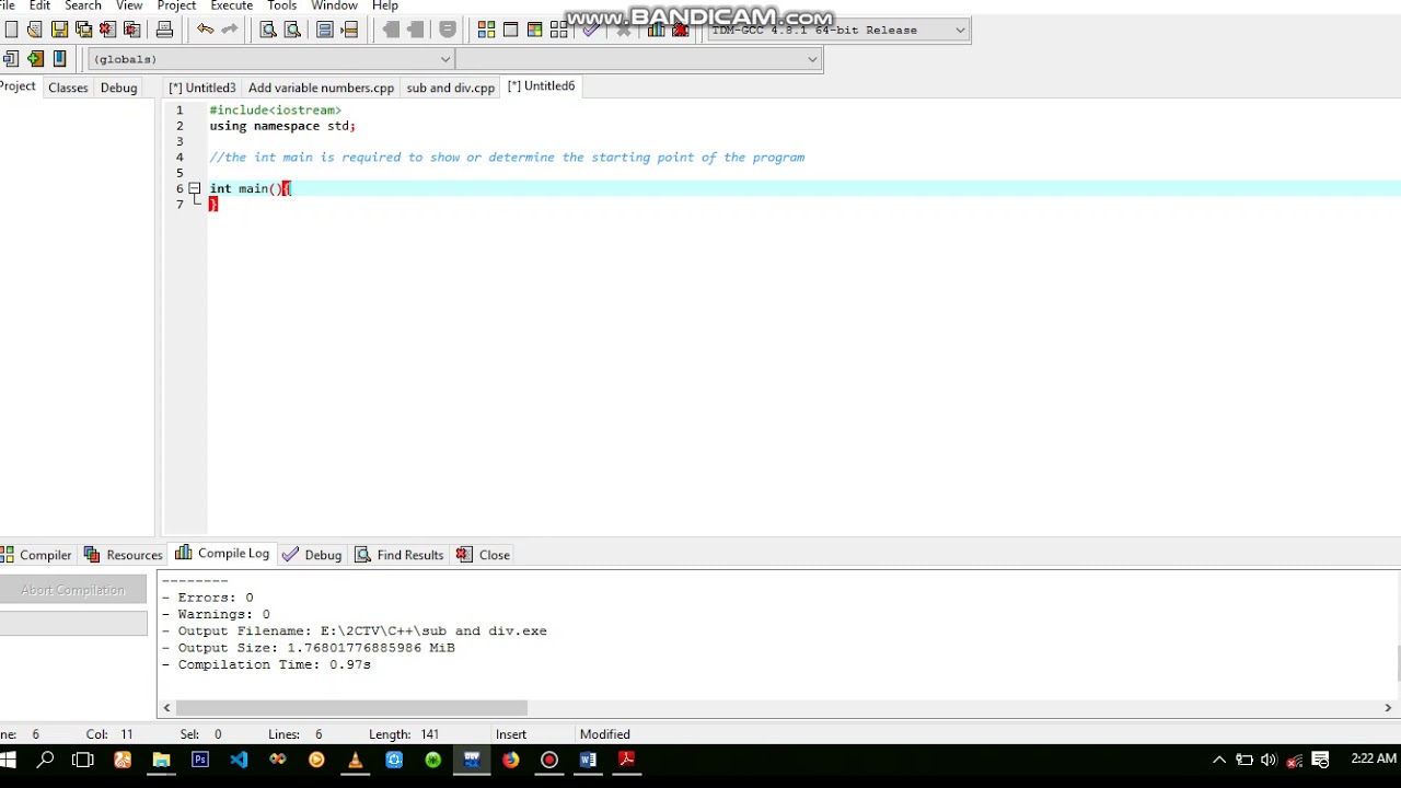 Ransom How to output C++ - YouTube
