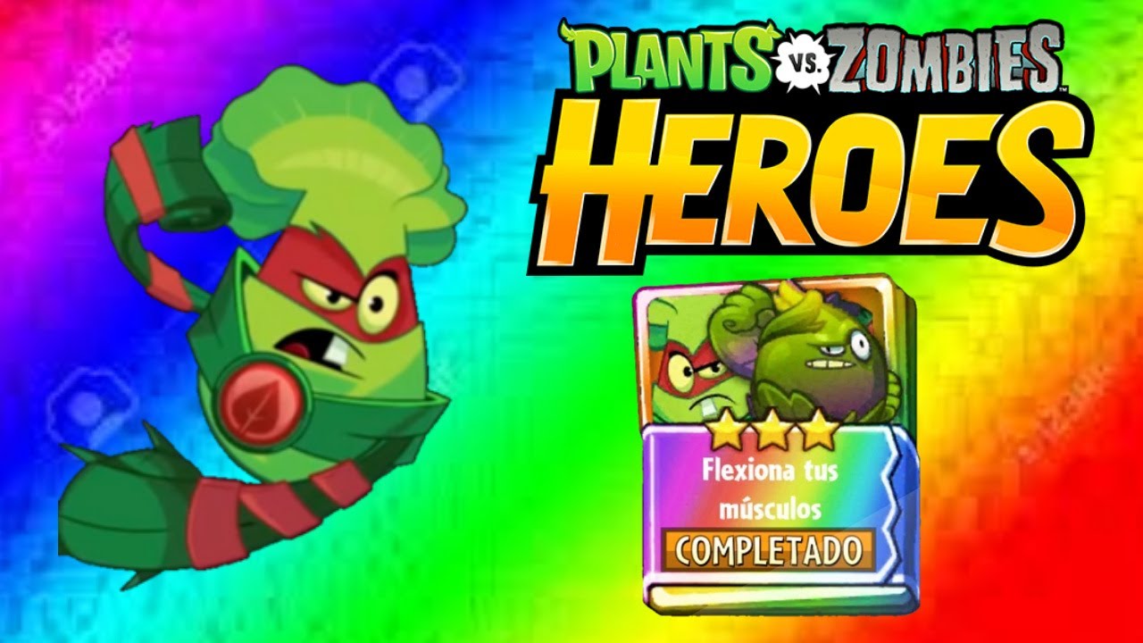 💥 Pvz Heroes "Flexiona tus Músculos" 🥬 | Español | Puños de Hierva ...