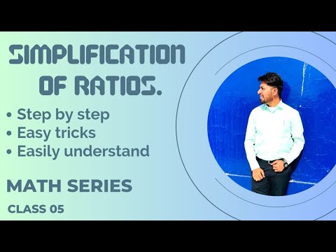 simplification of ratios with easy way BASIC MATH CLASS 05 - YouTube
