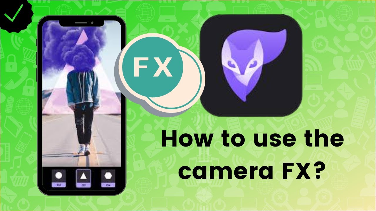 How to use the camera FX function on Photoleap? - YouTube