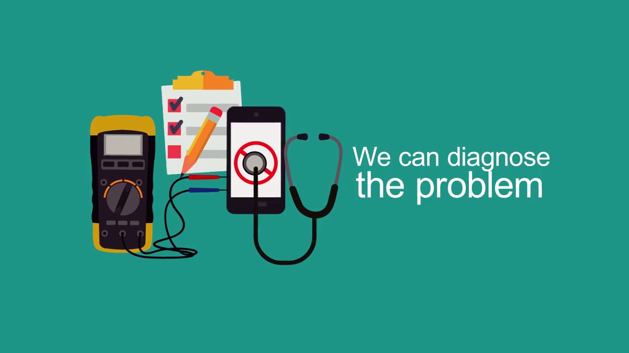 CELL PHONE REPAIR ANIMATION - YouTube