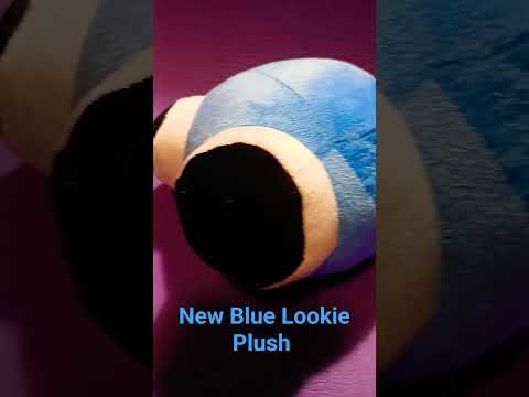 New Blue Lookie Plush - YouTube
