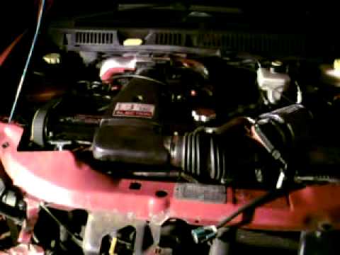 Zetec idle problem - YouTube
