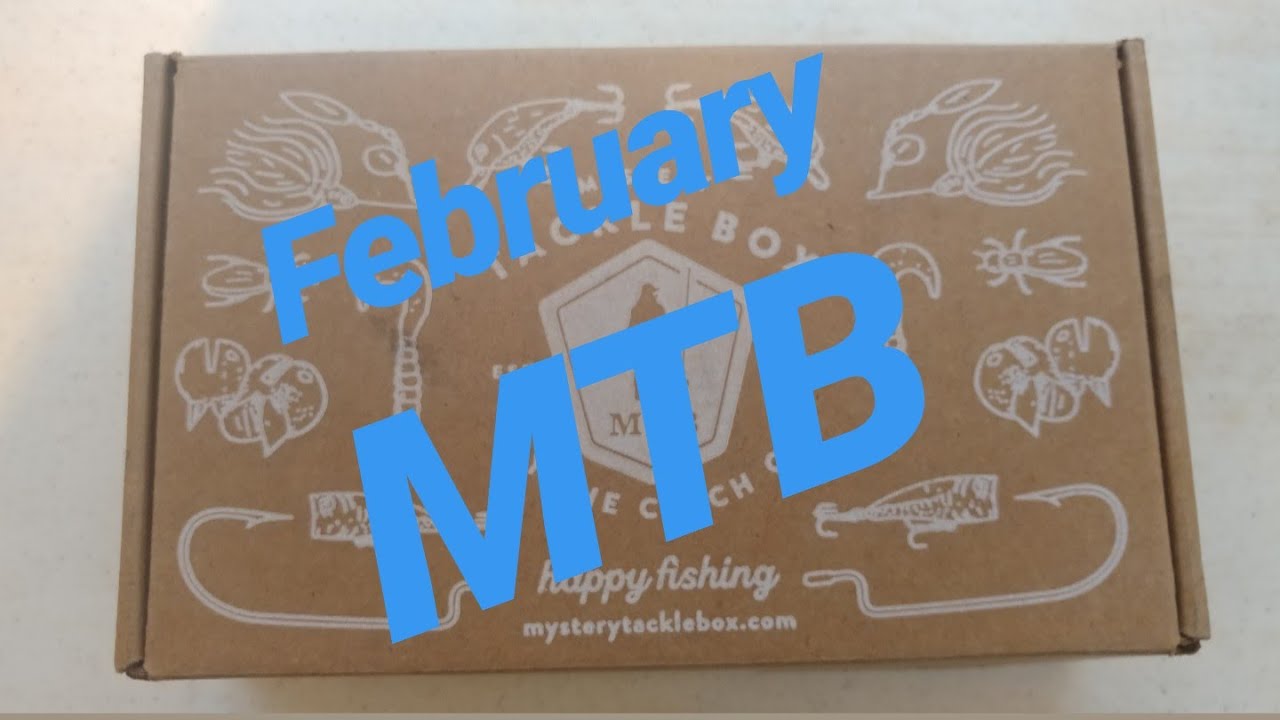 Mystery Tackle Box Unboxing February 2020 (MTB) - YouTube