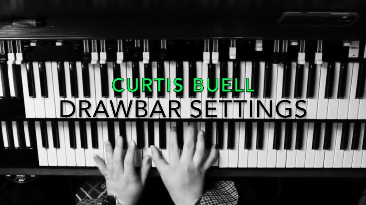 Organ Drawbar Settings (HD) // Enhance Your Playing // Video Lesson ...