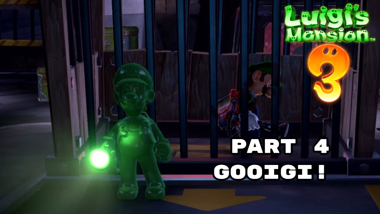 Gooigi - Luigi's Mansion 3 - Blind Playthrough - Part 4 - YouTube