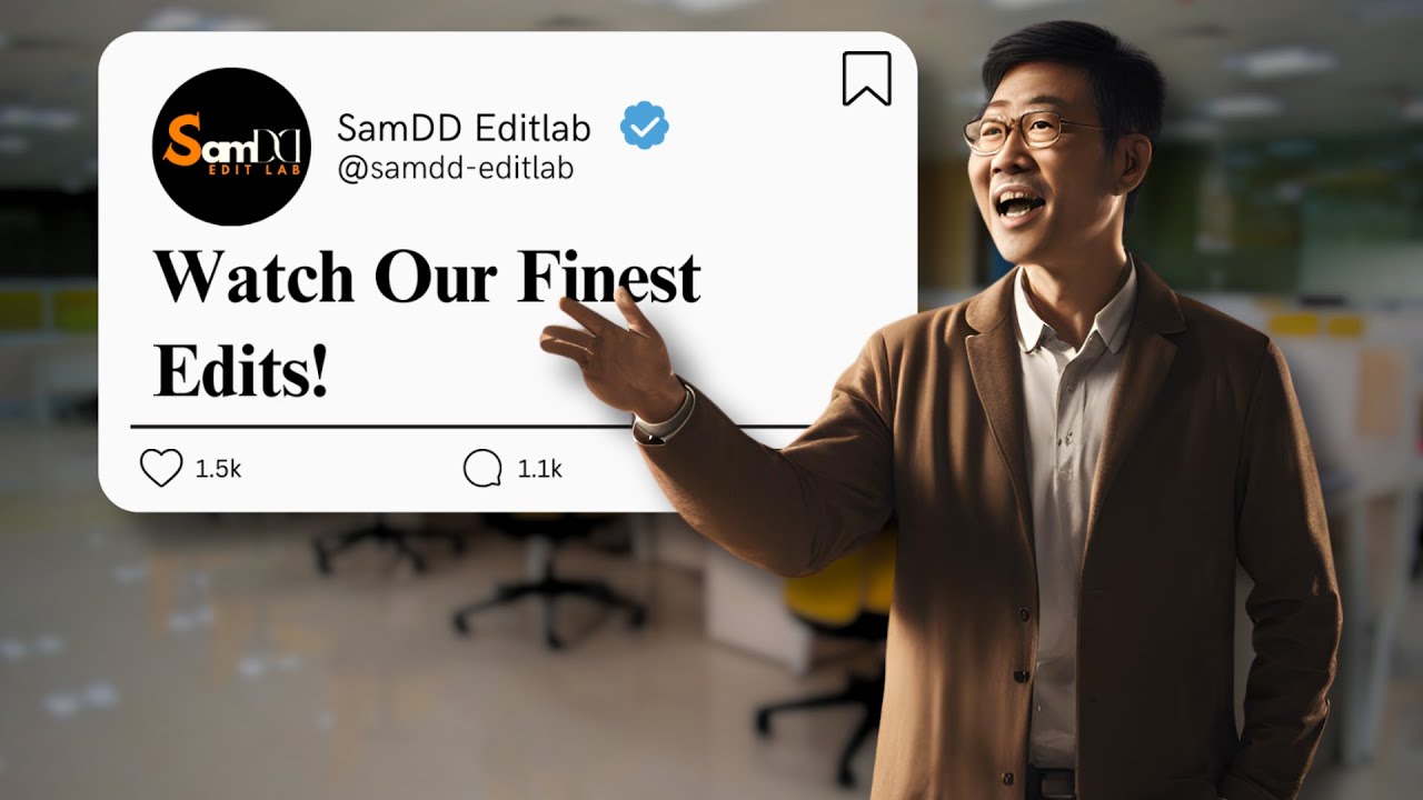 Let's Explain Your Topic with Video! SamDD EditLab - YouTube