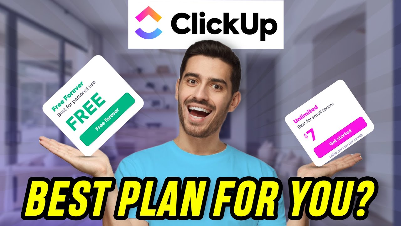 ClickUp Pricing Plans : How to choose the perfect plan 2025 - YouTube