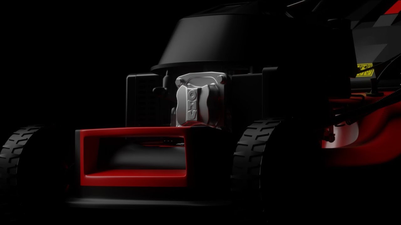 Lawn Mower Product Animation - YouTube