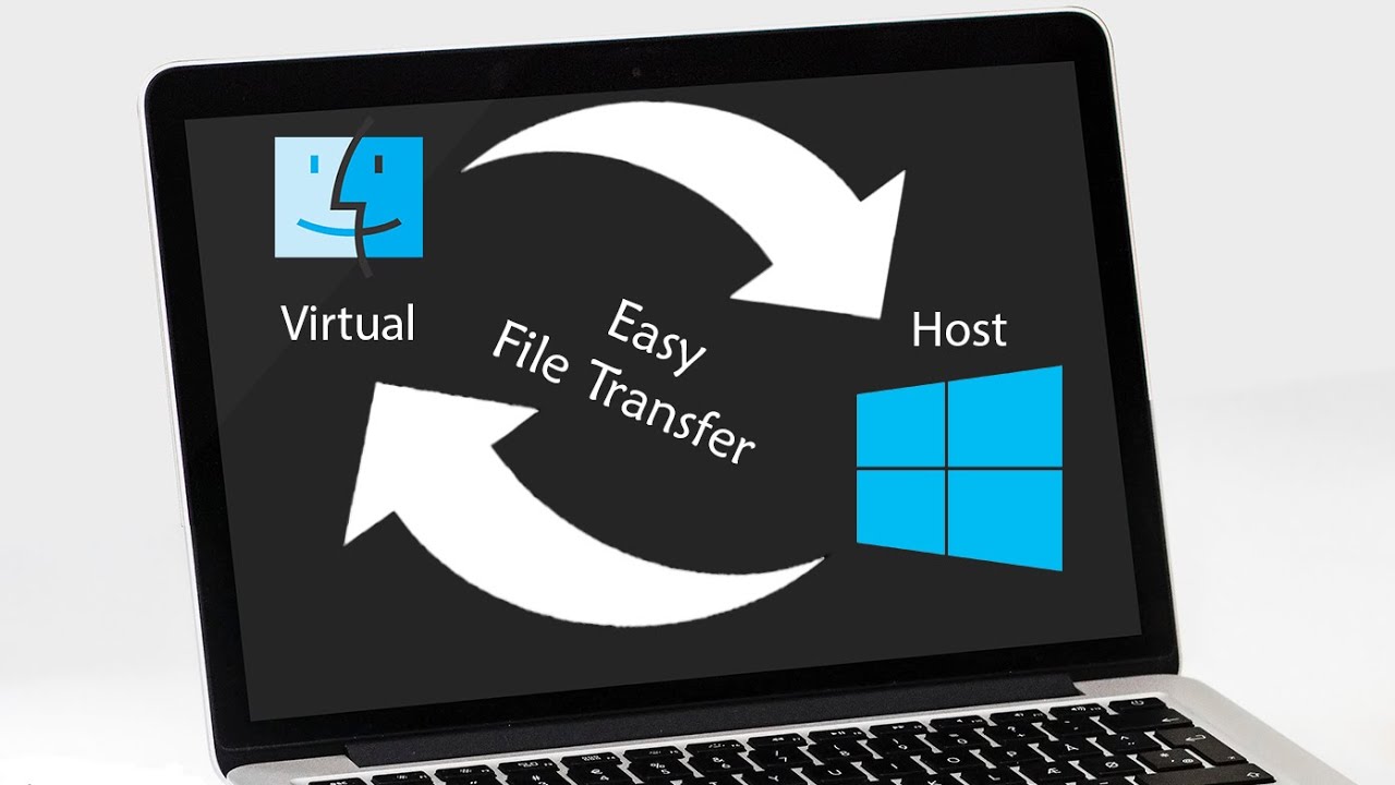 Windows (Host) and MacOS (Virtual) File transfer Guide - YouTube