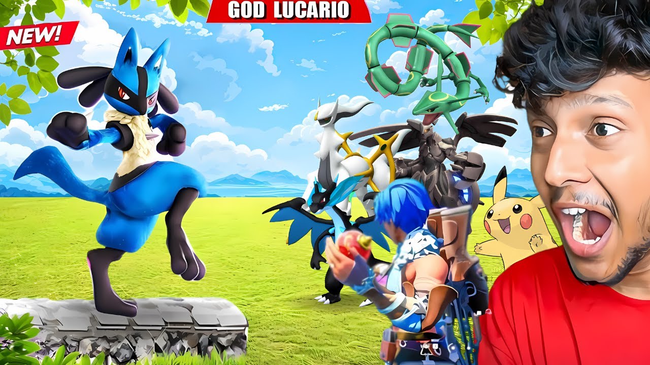 FINALLY I FOUND GOD LUCARIO POKEMON 😱 PALWORLD | Techno Gamerz - YouTube