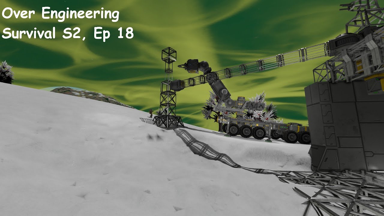 Over Engineering Survival S2 Ep18: Running Power Lines (Survival ...