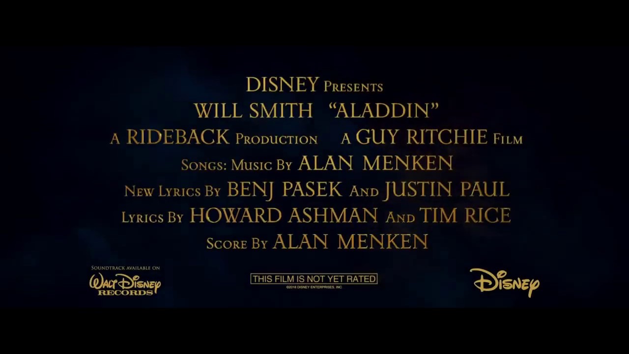 Aladdin Official Trailer (2019) - YouTube