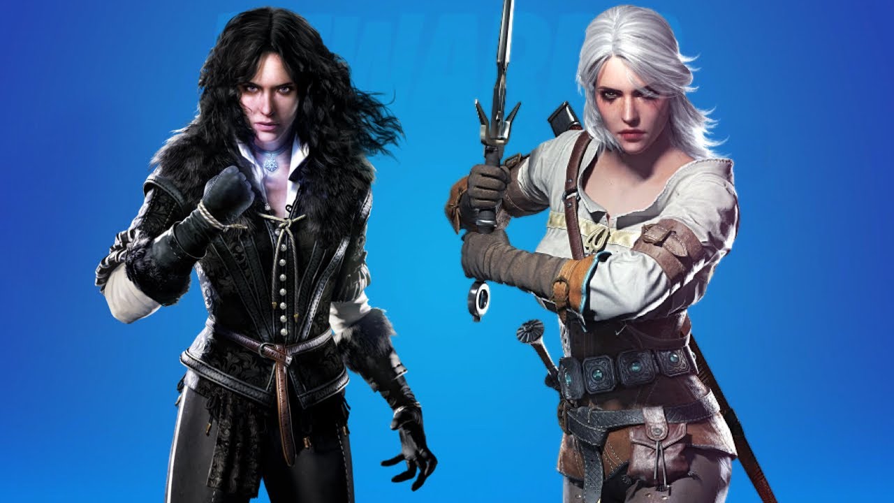 Fortnite New Witcher Skins..! - YouTube