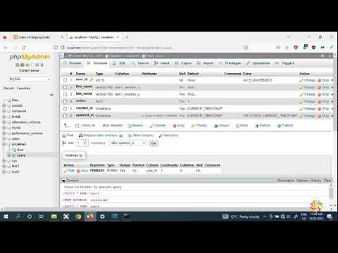 16. Creating Tables in MySQL Workbench Graphical User Interface | MySQL; From basic to black ...