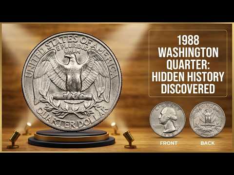 1988 Washington Quarter | A Classic American Coin Worth Exploring | Coin Spyder