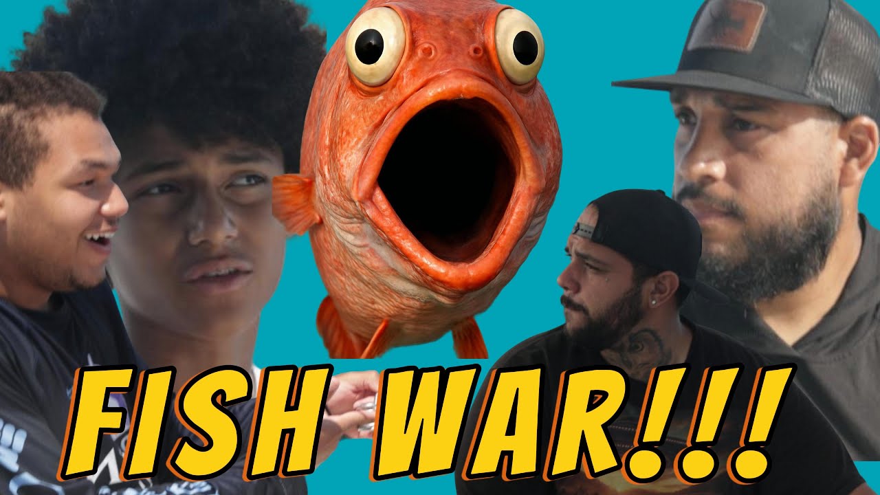 We just fought everyone for Red Snappers fish (w captions) - YouTube