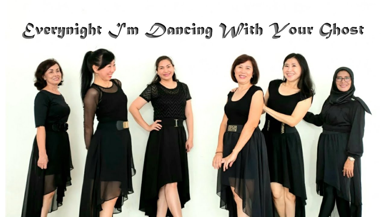 Everynight I'm Dancing With Your Ghost - Line Dance - YouTube