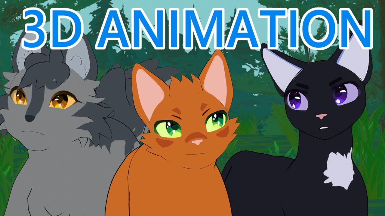 3D Warrior Cats - Animation (& Scene Breakdown) - YouTube