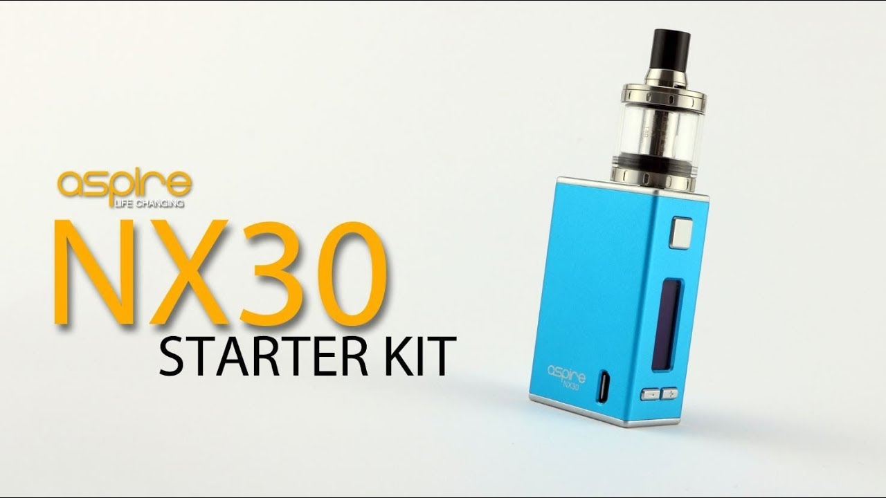 Aspire Rover X30 Starter Kit - Overview & User Guide - YouTube