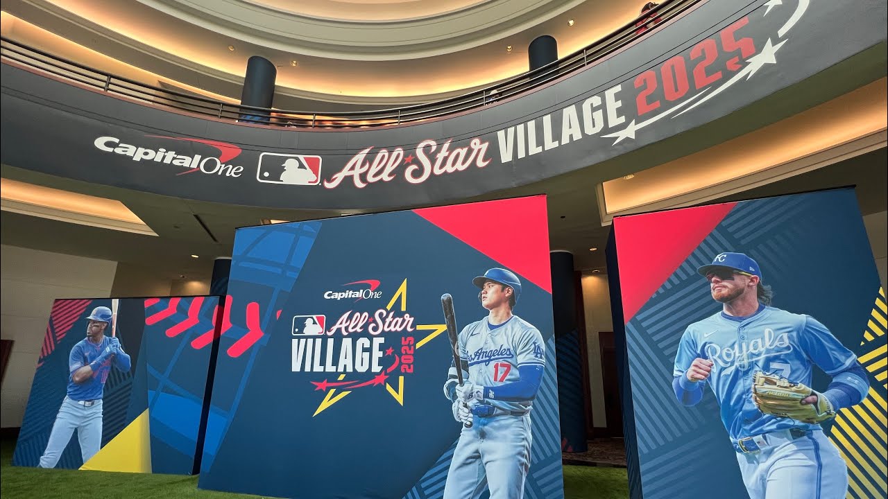 MLB All Star Village 2025 in Atlanta (fan fest) - YouTube