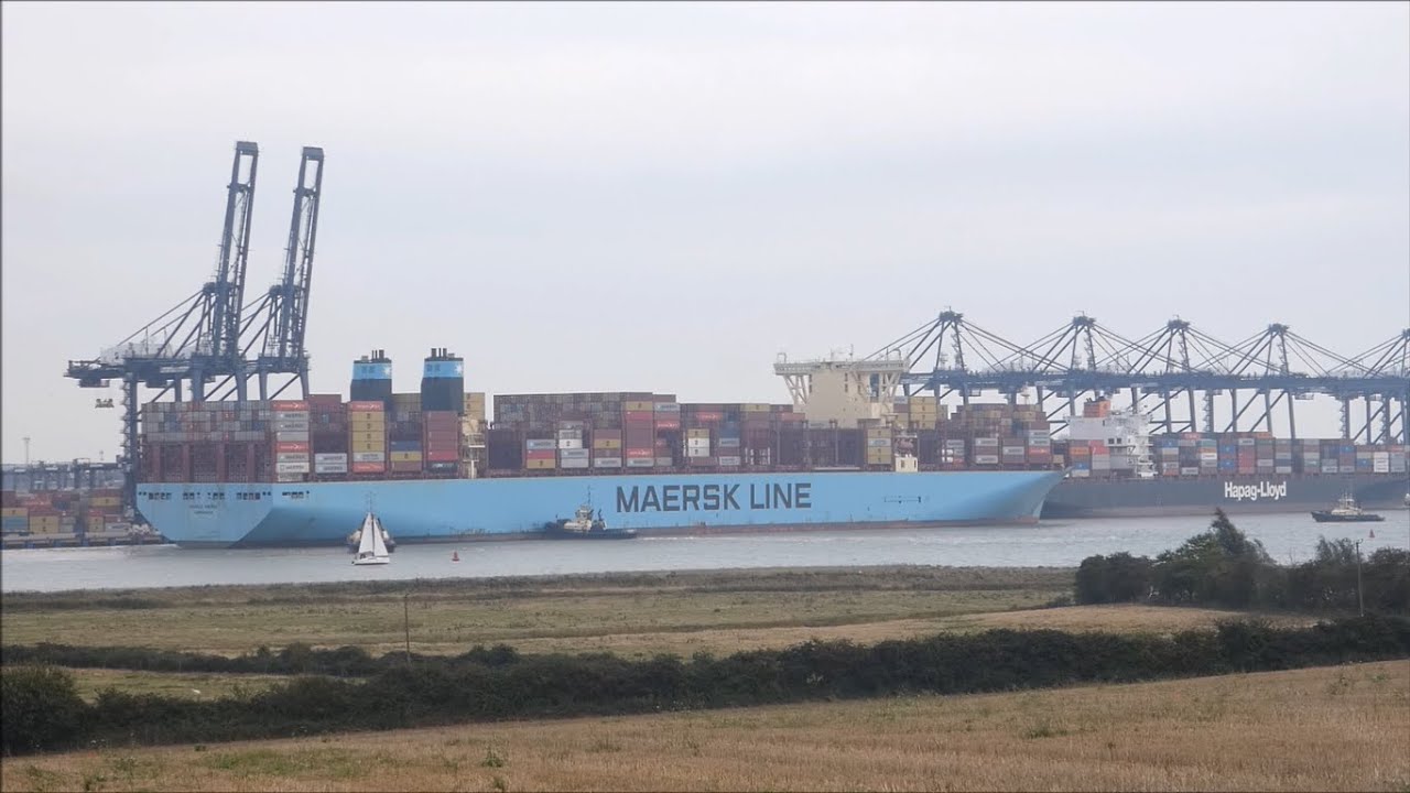 Manila Maersk arrives to Felixstowe but experiences extraordinary ...