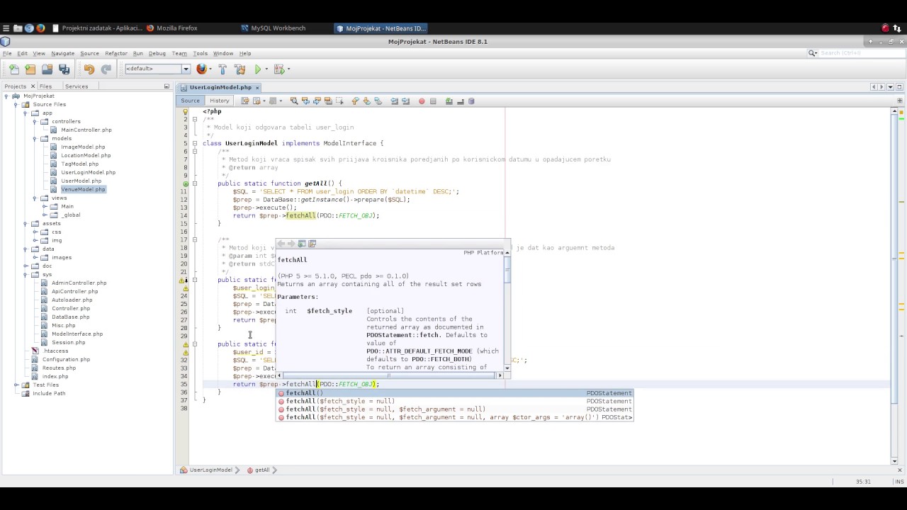 STARI SNIMCI - Web programiranje - Lekcija 051 - Projekat - Izrada ...