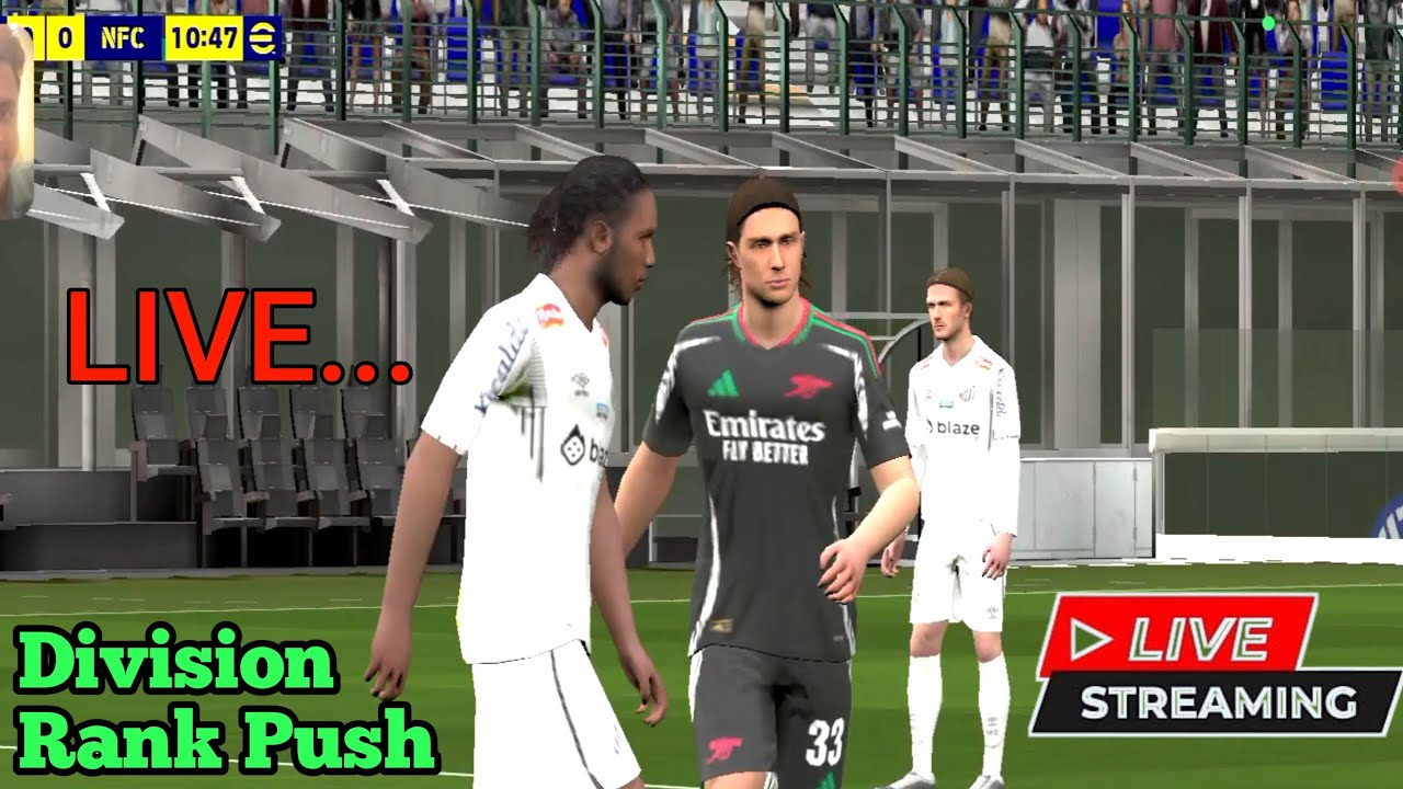 Division 1 Rank Push Live Match | Efootball Mobile 2025 | LIVE - YouTube