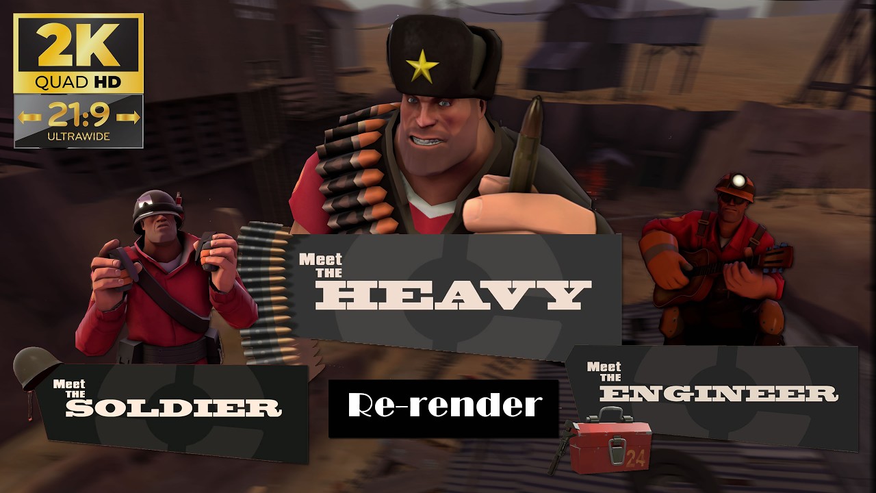 [SFM] Meet The Heavy-Engineer-Soldier | Ultrawide Remastered - YouTube