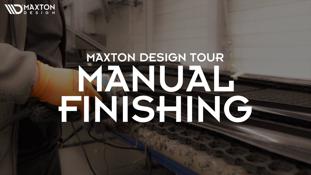 #7 Manual Finishing - Maxton Design - YouTube