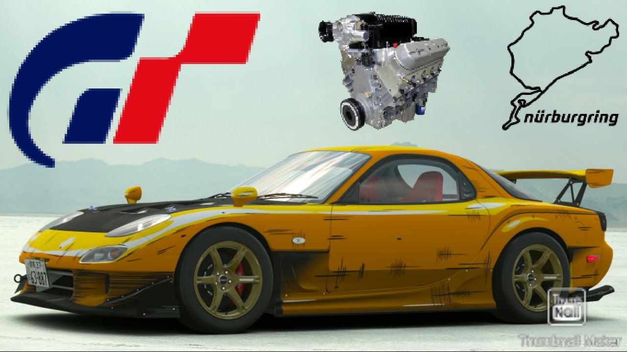 Gran Turismo 7 - 1104HP RE Amemiya FD3S RX-7 Tune | Nurburgring Setup ...