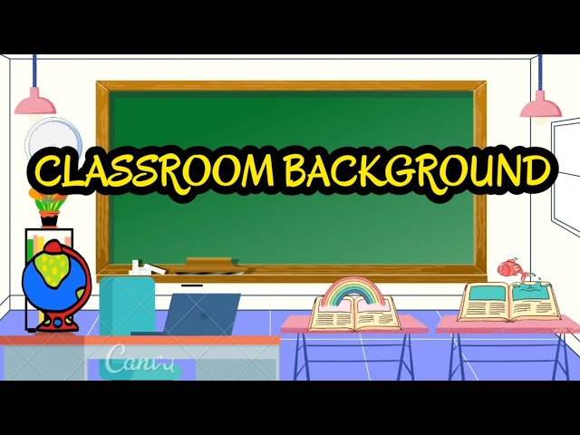 Classroom Background Clipart