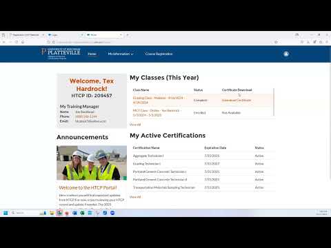 HTCP Portal Overview Video